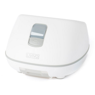 LIVIVO Electric Vibrating Foot Spa & Wet Bath - Soothing Steam Pedicure ...