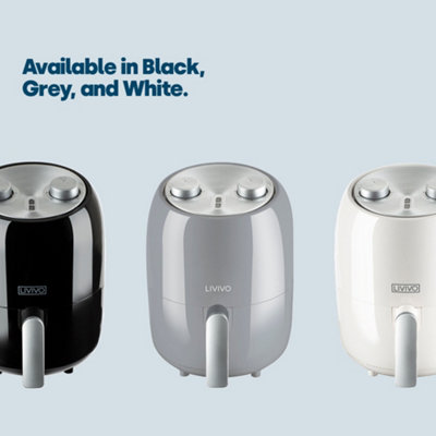 LIVIVO Large Capacity 2L Air Fryer - Grey