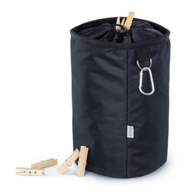 LIVIVO Large Heavy Duty Clothes Pegs Storage Bag | DIY at B&Q