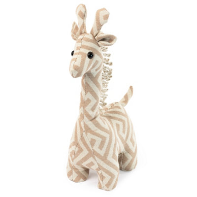 LIVIVO Weighted Door Stopper in Giraffe Design, Decorative Door Stop ...