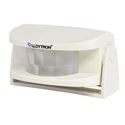 LLOYTRON PIR Motion Sensor Transmitter - White