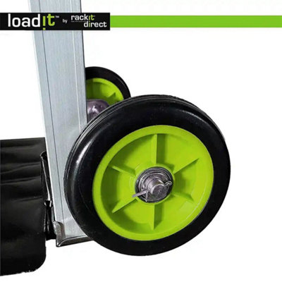 LoadIt 100kg Folding Trolley Sack Truck Barrow, Hand Truck, Moving ...