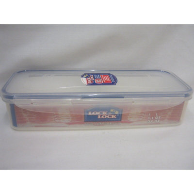 Lock & Lock Bacon Box With Freshness Tray Clear (One Size)
