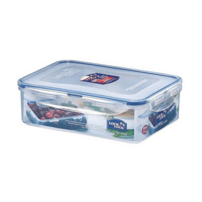 Lock & Lock Rectangular Food Container Transparent (470ml)