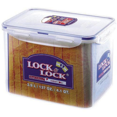 Lock & Lock Rectangular Food Container Transparent (470ml)