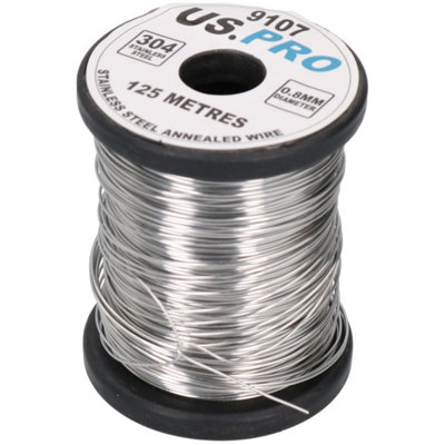 Lock Wire Lockwire Twist Twisting Pliers and 125 Metres 0.8mm Stainless ...