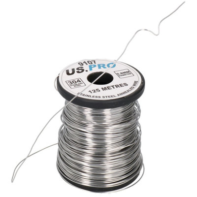 Lock Wire Lockwire Twist Twisting Pliers and 125 Metres 0.8mm Stainless ...