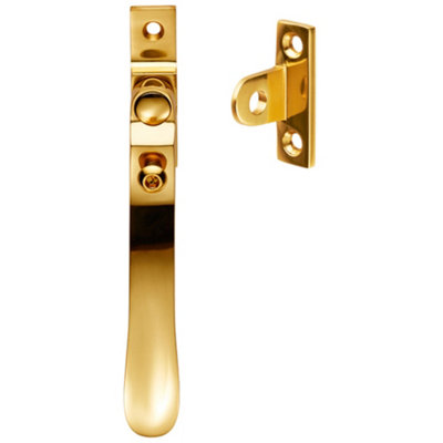 Lockable Victorian Casement Window Fastener Handle - 57mm x 13mm ...