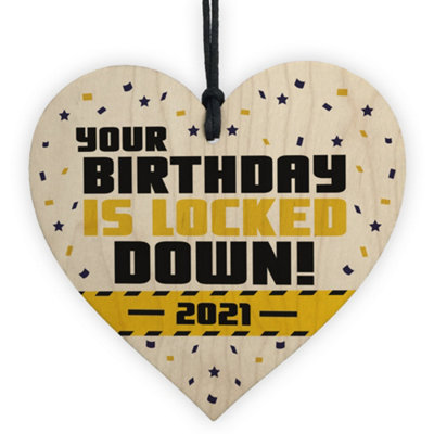 LOCKED DOWN Birthday Gift Funny 16th 18th 21st 30th Birthday Gift For ...