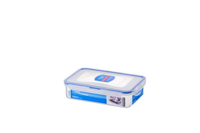 LocknLock Classic Clear Rectangular Plastic Reusable Airtight Food ...