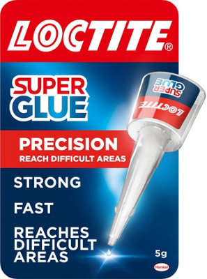 Loctite Precision 5g Clear, Strong Fast-Setting Liquid Adhesive for ...