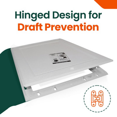 Loft Access Door Hinged Insulated Top Loft GL250 Trap Door Easy Opening ...