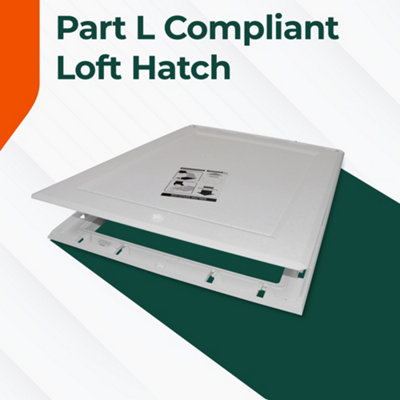Loft Access Door Hinged Insulated Top Loft GL250 Trap Door Easy Opening ...