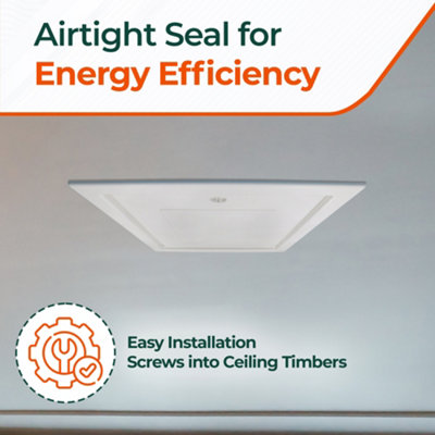 Loft Access Door Hinged Insulated Top Loft Trap Door Easy Opening Attic ...