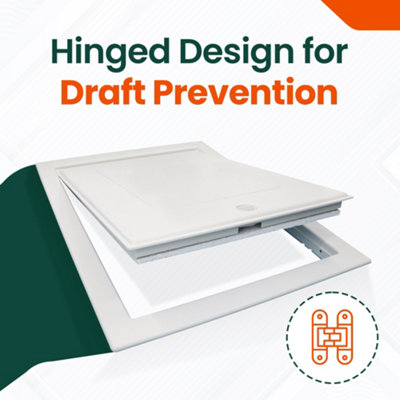 Loft Access Door Hinged Insulated Top Loft Trap Door Easy Opening Attic ...