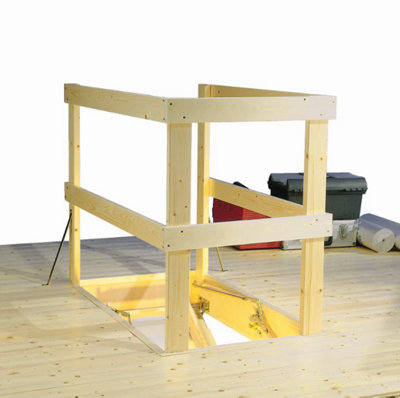 Loft Hatch Safety Balustrade Kit