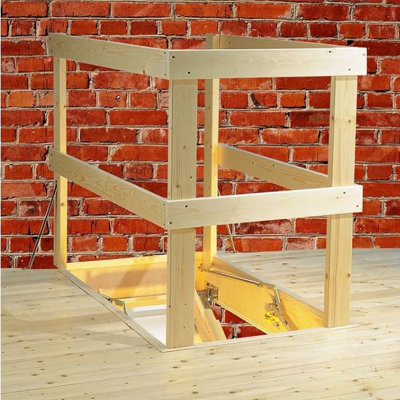 Loft Hatch Safety Balustrade Kit