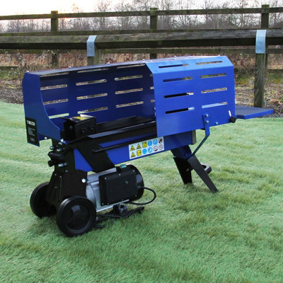 Log Splitter 5 Ton Hydraulic 3L Electric 2000 Watt Motor Wood Timber ...