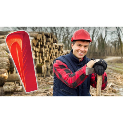 Log Splitter Wedge, 2.5 KG / 5.5 LBS, Made of Carbon Steel, Hardened ...