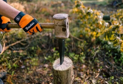 Log Splitting Splitter Tree Wedge Spike Easily Split Wood Trunk 2kg