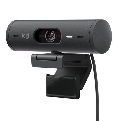 Logitech Brio 500 Full HD webcam, auto framing, Show Mode, noise ...