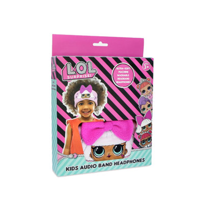 LOL Surprise Fleece Audio-Band Headphones