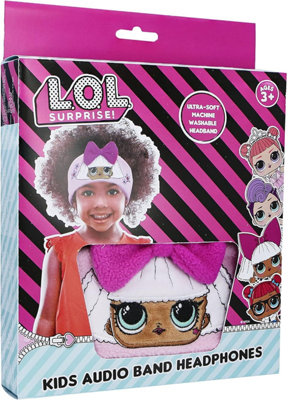 LOL Surprise Fleece Audio-Band Headphones