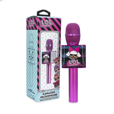 LOL Surprise My Diva Wireless Karaoke Microphone with Built-in ...