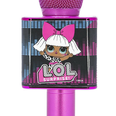 LOL Surprise My Diva Wireless Karaoke Microphone with Built-in ...