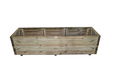 Lomello Wooden Garden Planter 6' x 2'