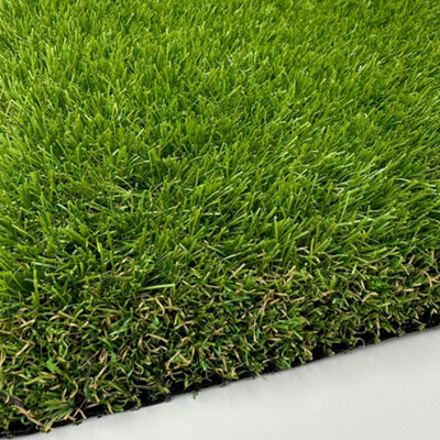 LONDON 38mm ARTIFICIAL GRASS - 5M X 9.50M - Natural and Realistic ...