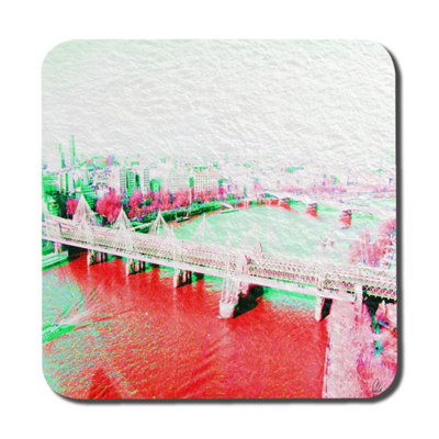 LONDON EYE VEIW RED (Coaster) / Default Title