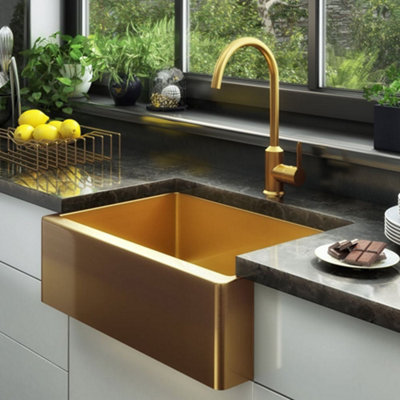 London Sink Company LSC Bromley 1-Bowl Belfast Butler Sink ...