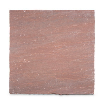London Stone Autumn Brown 22mm Indian Sandstone Paving Slabs 600x600 ...