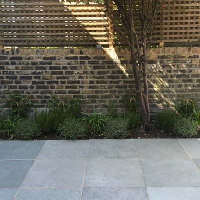 London Stone Kota Blue 25mm Limestone Paving Slabs 600x600 Pack of 18 ...