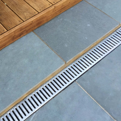 London Stone Kota Blue 25mm Limestone Paving Slabs 900x600 Pack of 32 ...