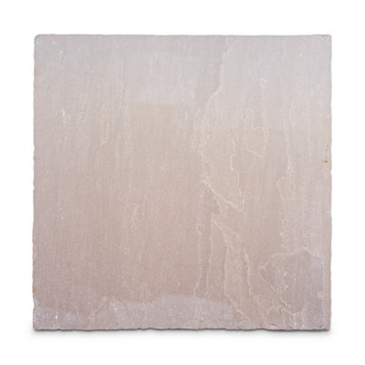 London Stone Tumbled Raj Green 22mm Indian Sandstone Paving Slabs Patio ...
