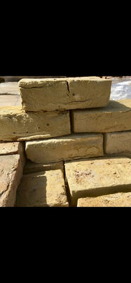 London Yellow handmade bricks- London weathered stock/Imperial size ...