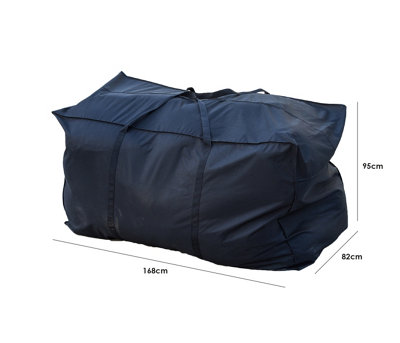 Long Cushion Storage Bag Black