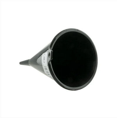 Long Funnel Black - Fuel Funnel with Fine Mesh Filter for Easy ...