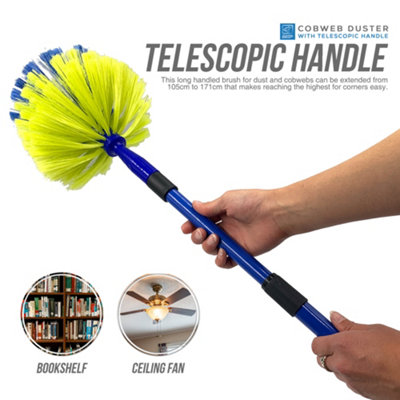 Long Handled Domed Cobweb Duster