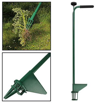 Long Handled Easy Weeder Killer Grabber - Lightweight - Easy Ejection ...