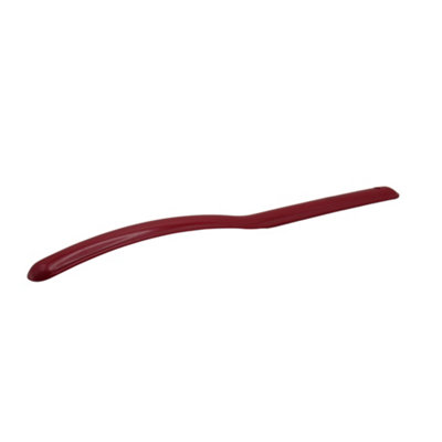 Long Handled Horse Sweat Scraper (Plastic Grooming Tool Red)