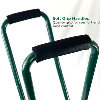 Long Handled Leaf Collecting Rake Grabs Garden Leaves Tidy Collector ...