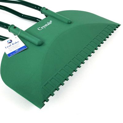 Long Handled Leaf Collecting Rake Grabs Garden Leaves Tidy Collector ...