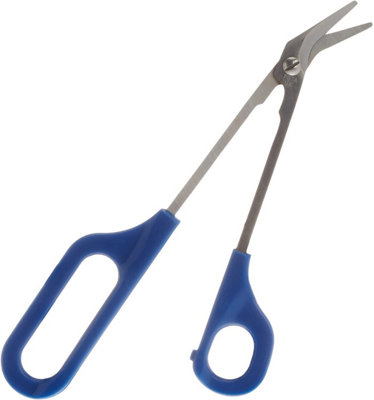 Long Handled Long Reach Toe Nail Pedicure Scissors Clippers for Elderly ...