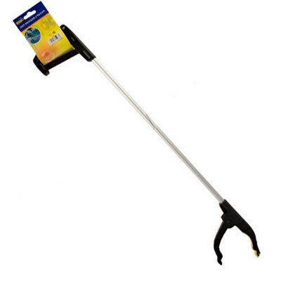 Long Handled Reacher Litter Picker Hand Claw Rubbish Grabber Pick Up ...