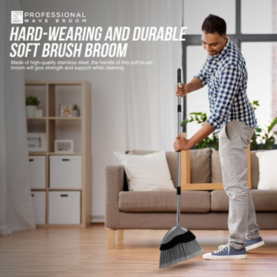 Long Handled Soft Angled Indoor Broom