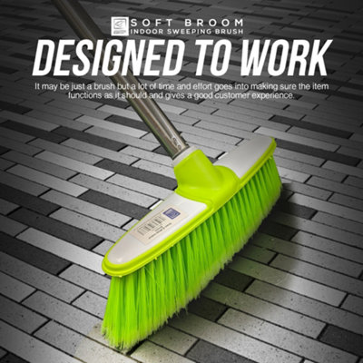 Soft brush broom store