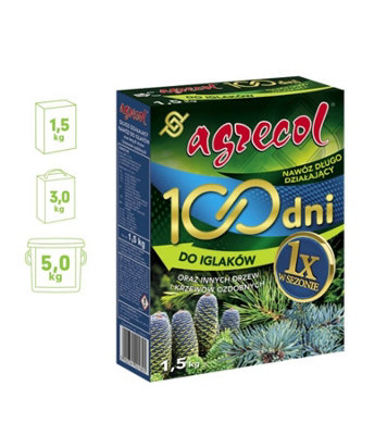 LONG-LASTING FERTILIZER, 100 DAYS FOR CONIFERS -3 KG